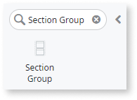 Section Group - ODC Documentation