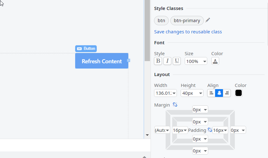 Change the look of widgets with Styles Editor - OutSystems 11 ドキュメンテーション