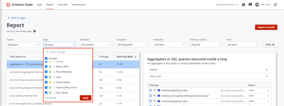 How AI Mentor Studio calculates and shows technical debt - OutSystems ...