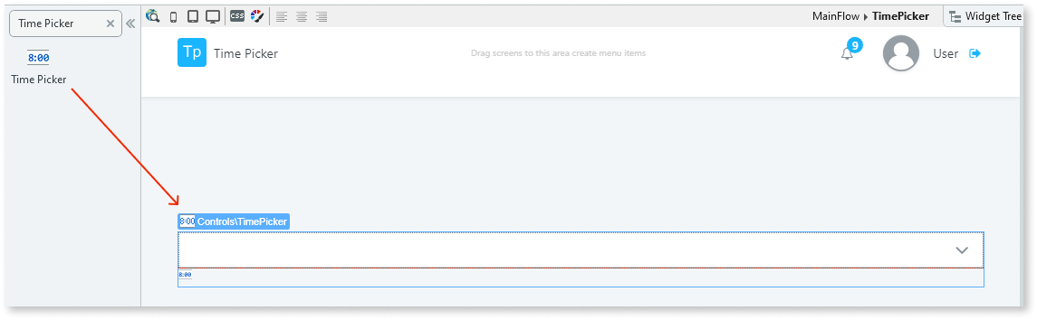 Time Picker - OutSystems 11 Documentation