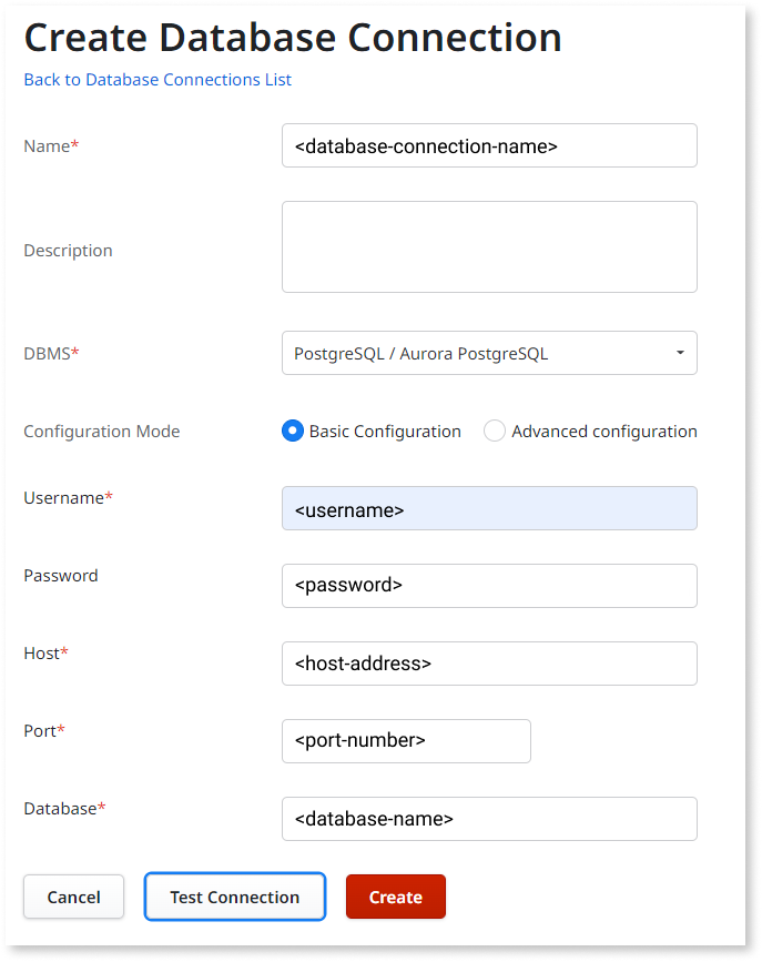 ardoPostgreSQLコネクタからサポート対象のPostgreSQLコネクタへの移行 - OutSystems 操作ガイド
