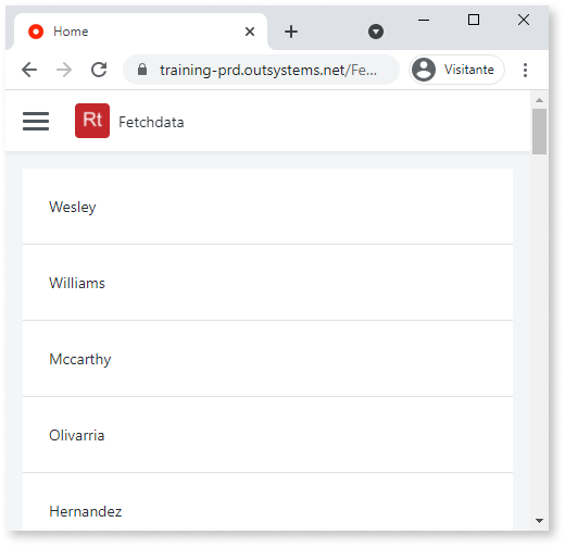 Fetch And Display Data From The Database In Outsystems Outsystems 11