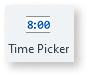 Time Picker - OutSystems 11 Documentation