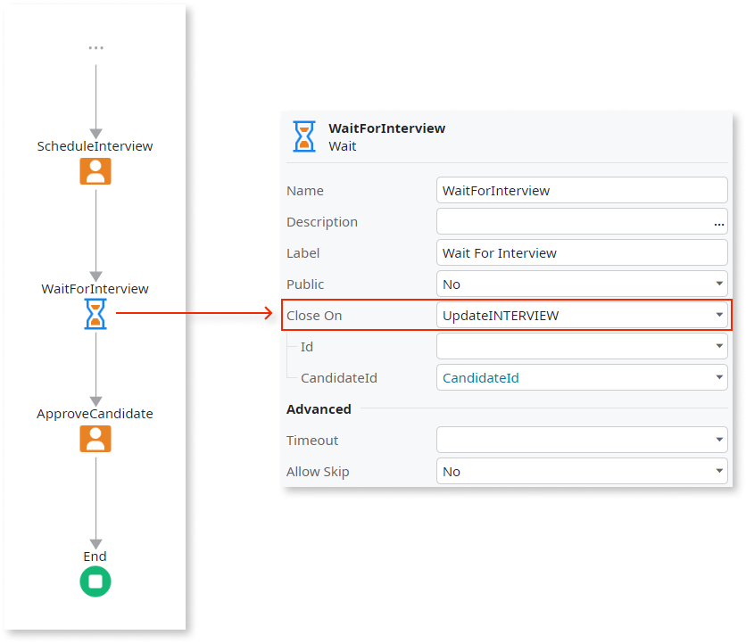Designing Waiting Activities - OutSystems 11 Documentation