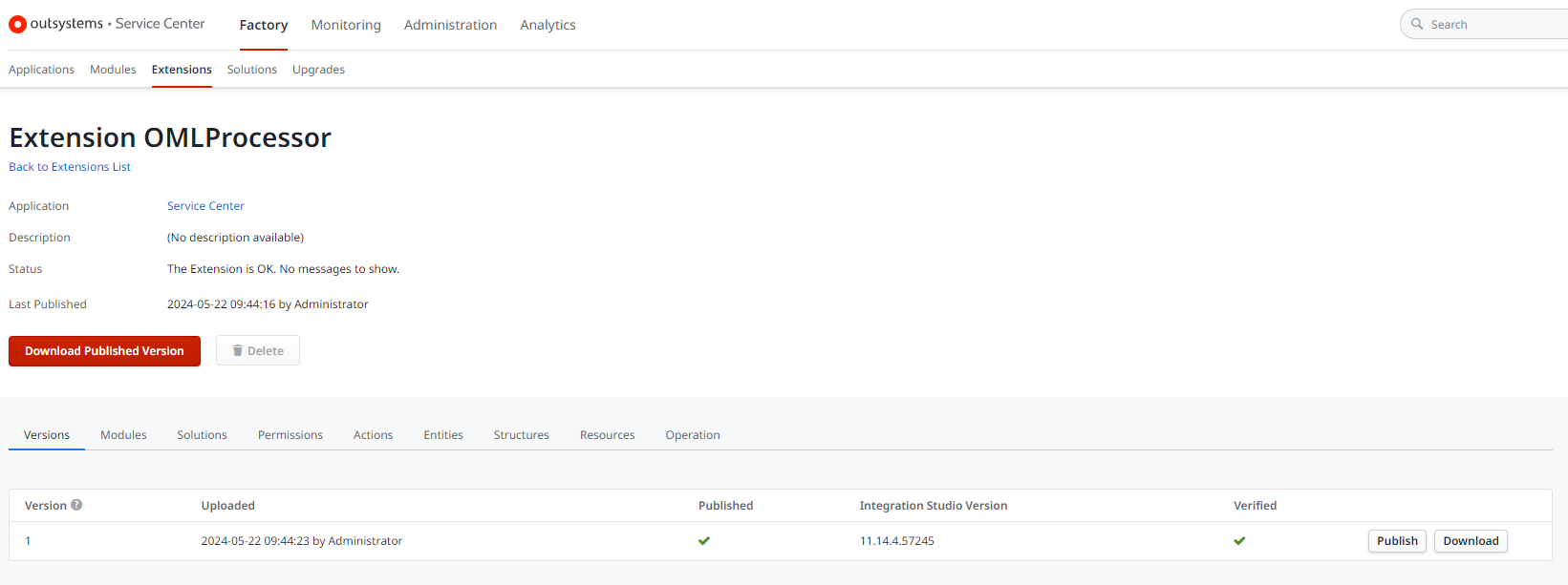Numerous records of OMLProcessor logs - OutSystems Support