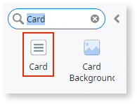 Card - ODC Documentation