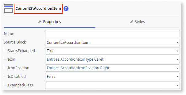 Accordion - ODC Documentation