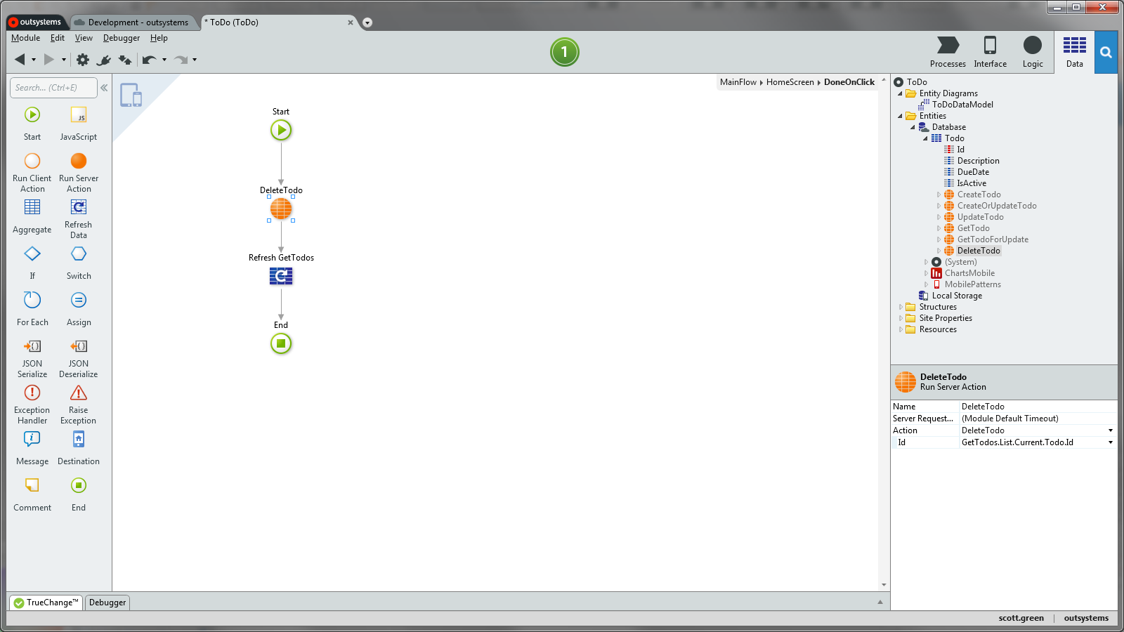 Create Your First Mobile App - OutSystems 10 Documentation