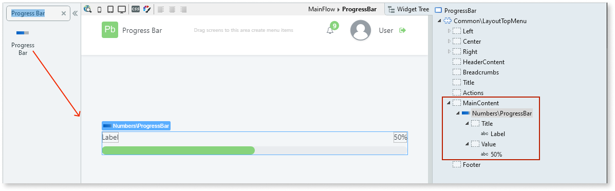 Progress Bar - OutSystems 11 Documentation