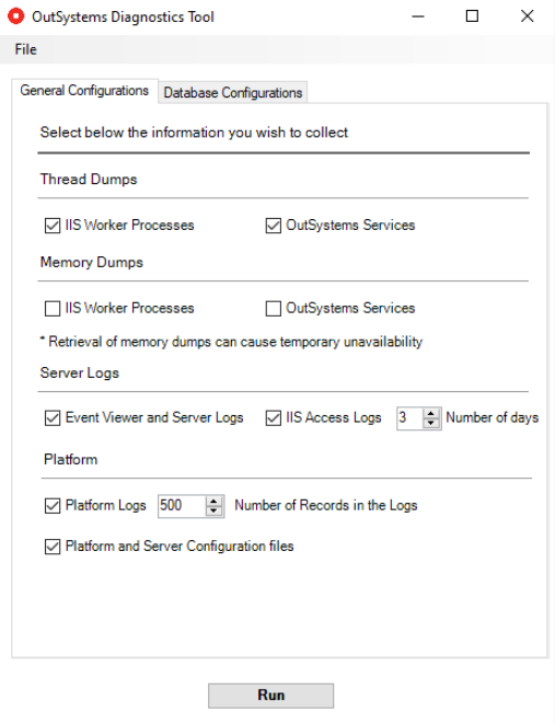 OSDiagTool - OutSystems Support Diagnostics Tool - OutSystems Support
