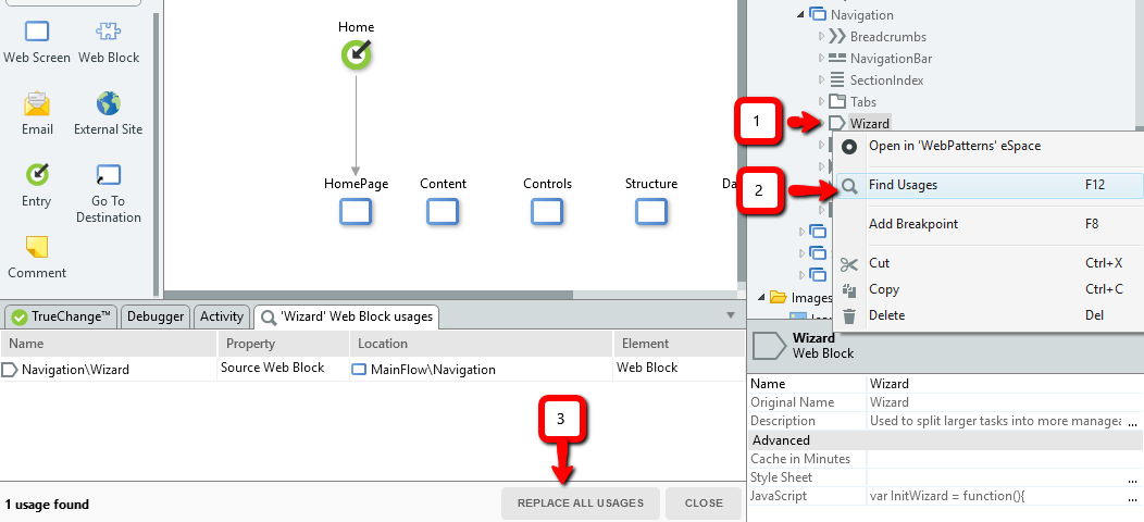 Migrating the structure of the Silk web applications to OutSystems UI ...