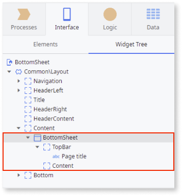 Bottom Sheet - OutSystems 11 Documentation