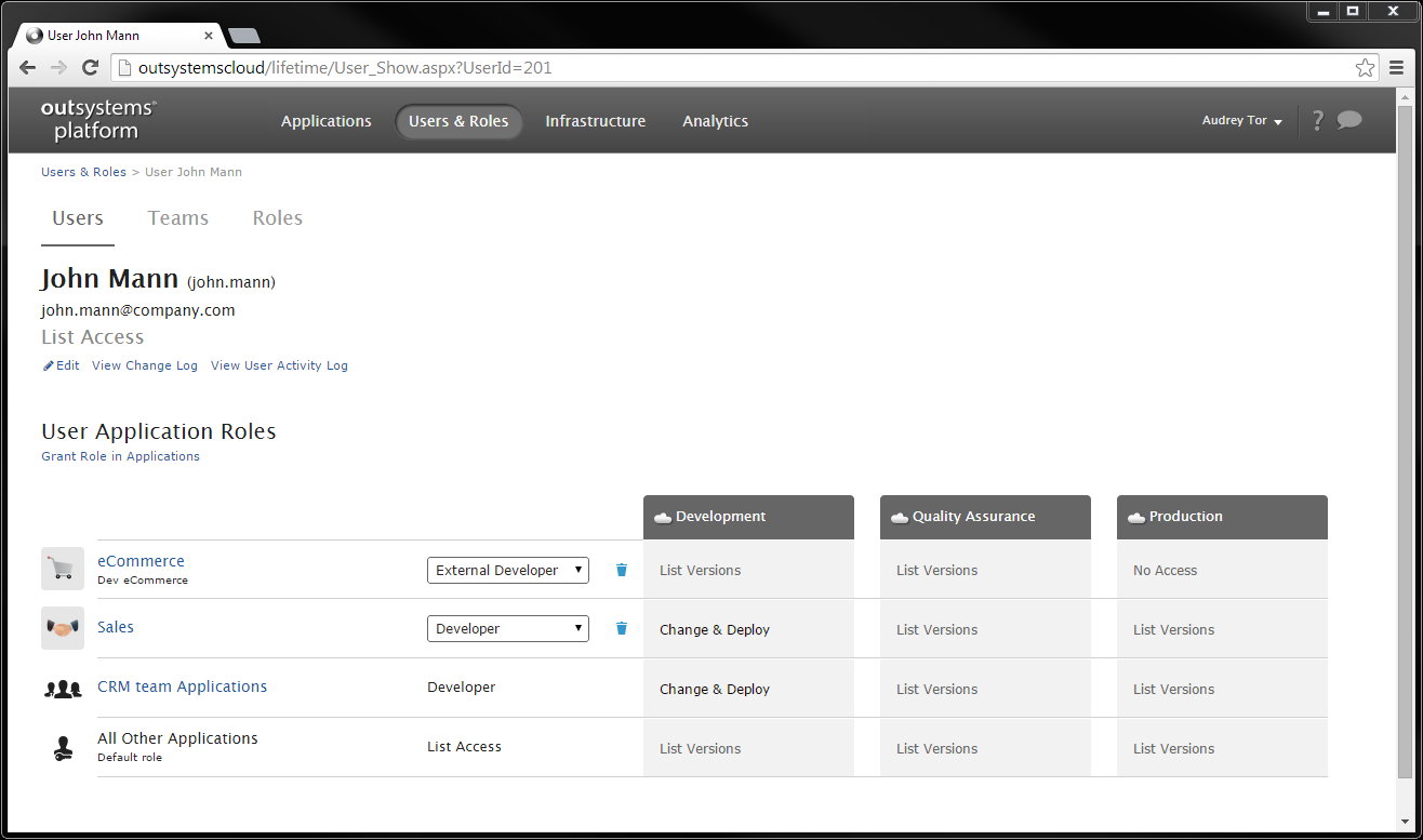Find Out the Permissions of IT Users - OutSystems 10 Documentation