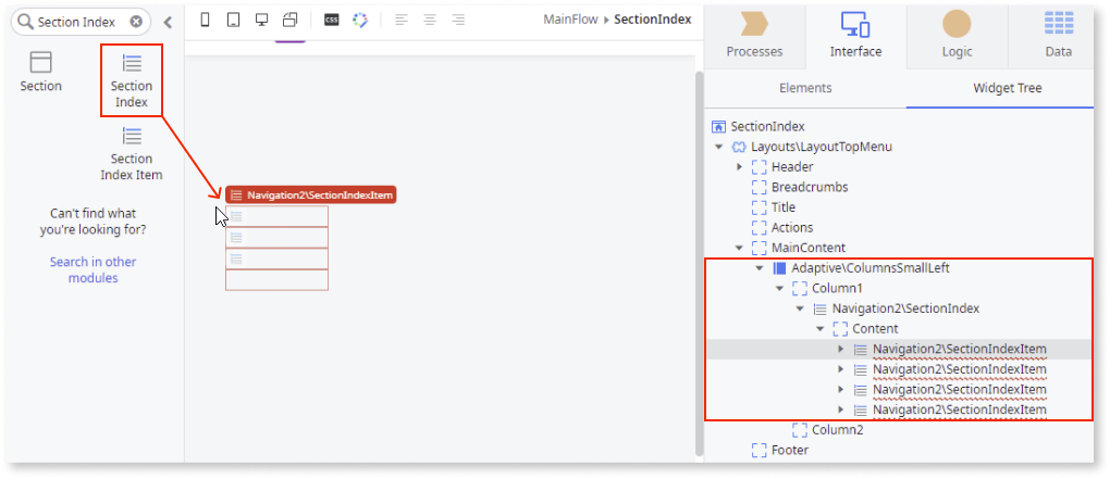 Section Index - ODC Documentation