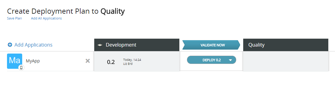 Deploy an Application with Dependencies - OutSystems 11 Documentation