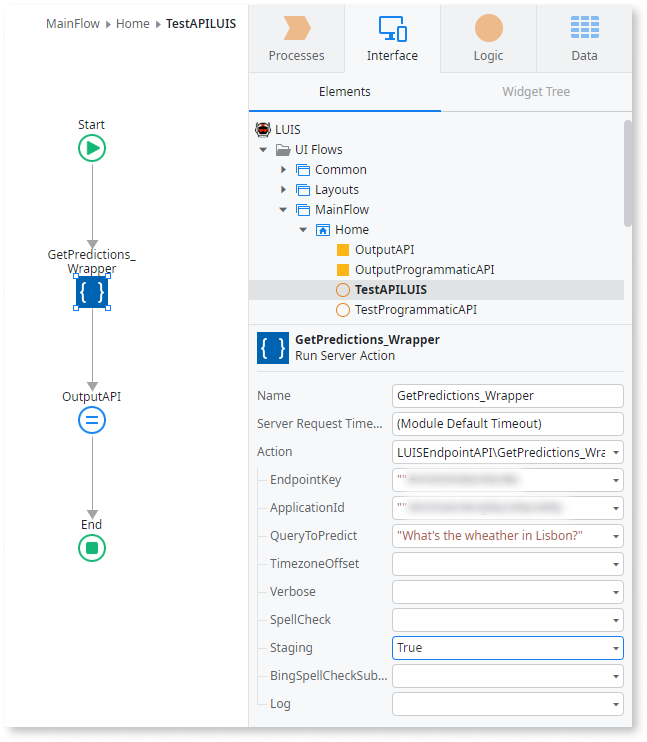Use the Azure LUIS Connector in OutSystems apps - OutSystems 11 ...