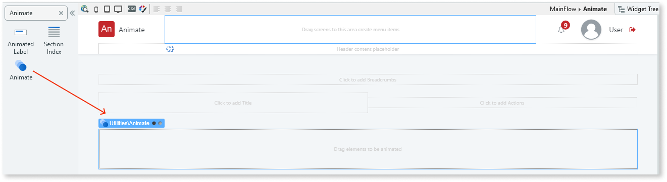 Animate - OutSystems 11 Documentation