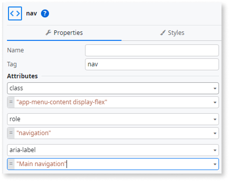 Reactive app layouts - OutSystems 11 ドキュメンテーション