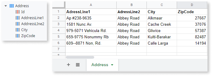 Excel To Record List - OutSystems 11 ドキュメンテーション