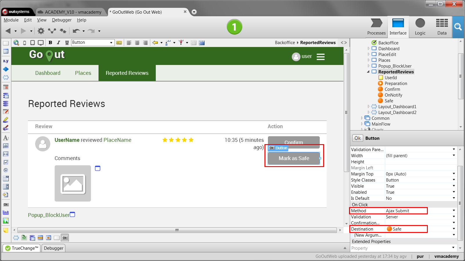 Update List Items on a Screen - OutSystems 11 Documentation