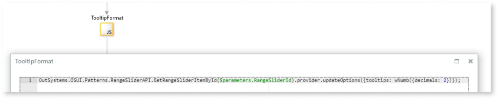 Range Slider Interval Reference - OutSystems 11 Documentation