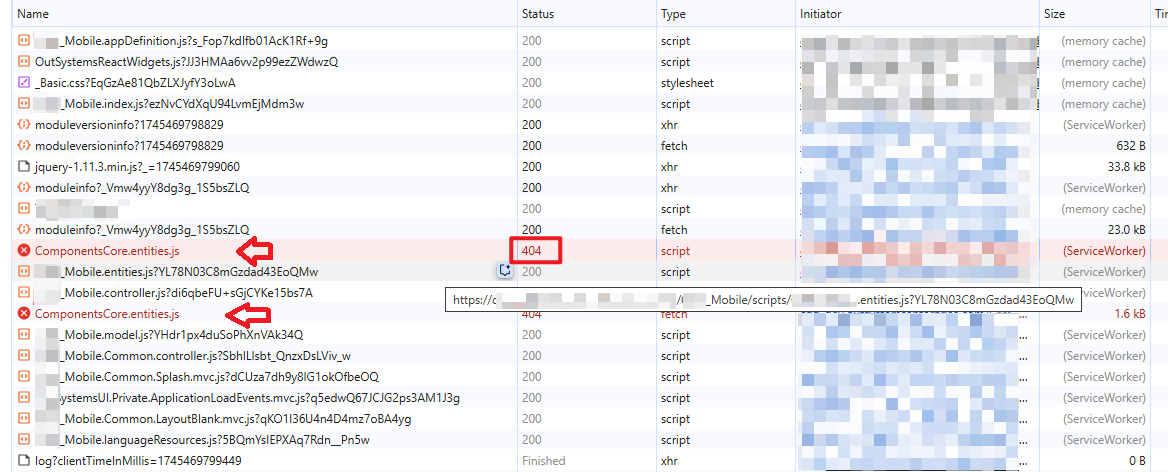 Rollback not possible manifest error - OutSystems サポート