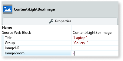 Light Box Image - OutSystems 11 ドキュメンテーション