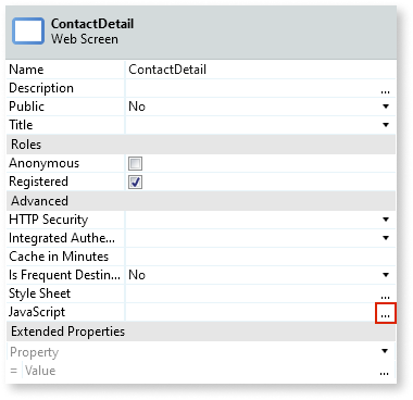 Extend your Traditional Web App using JavaScript - OutSystems 11 ...