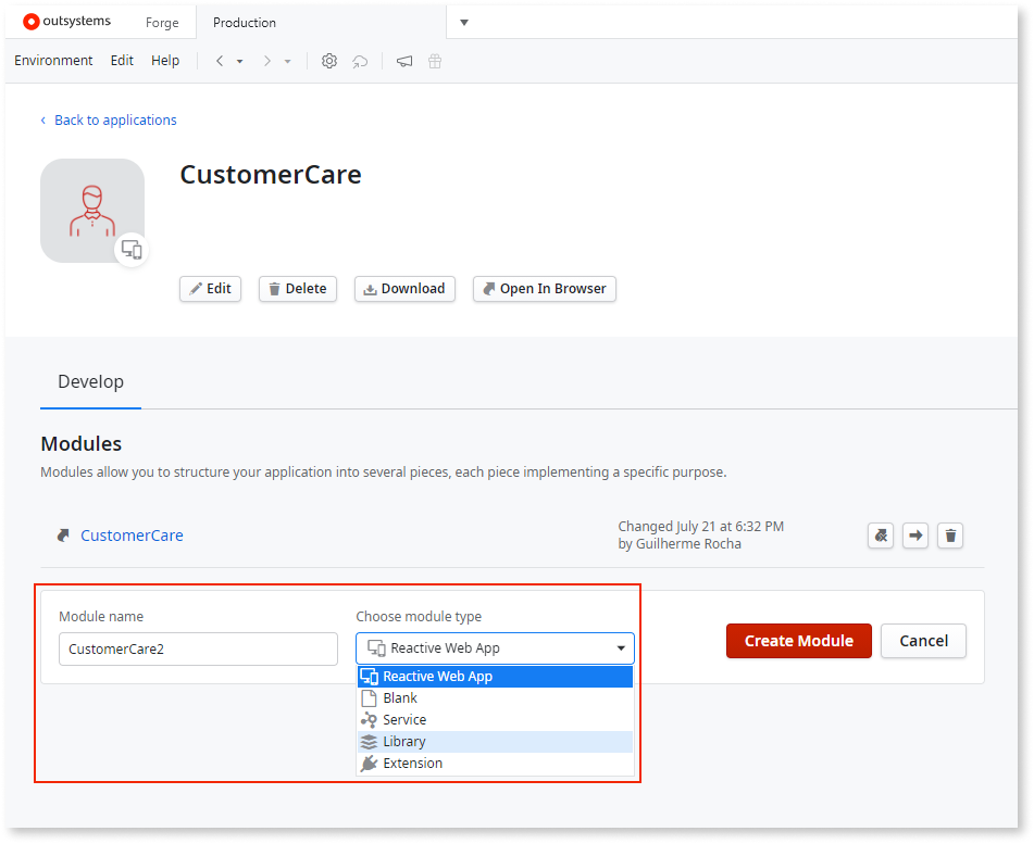 Mobile Module - OutSystems 11 Documentation