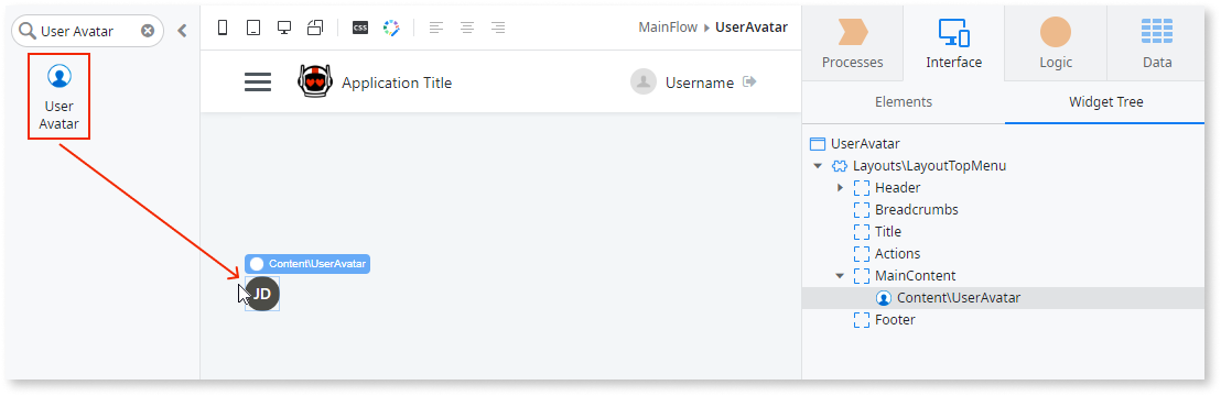 User Avatar - OutSystems 11 Documentation