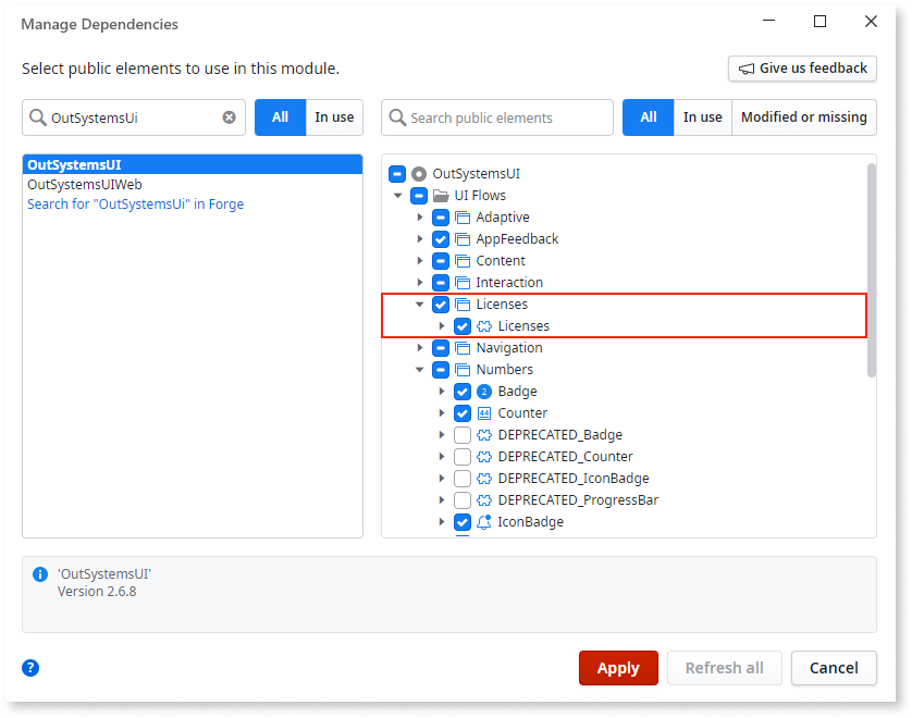 Compliance with Third Party Licenses - OutSystems 11 Documentation