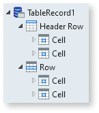 Header Row Widget - OutSystems 11 Documentation