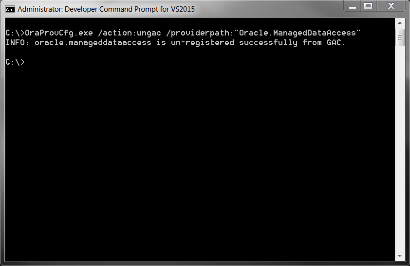 Oracle Data Provider for .NET driver issues - OutSystems サポート