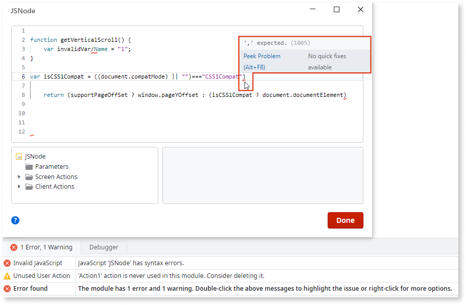 Extend Your Apps Using JavaScript - ODC Documentation