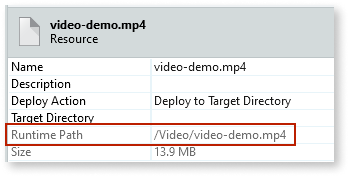 Video - OutSystems 11 Documentation