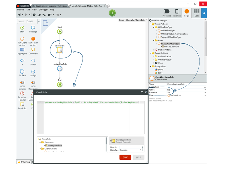 OutSystemsの機能トグル - OutSystems 操作ガイド