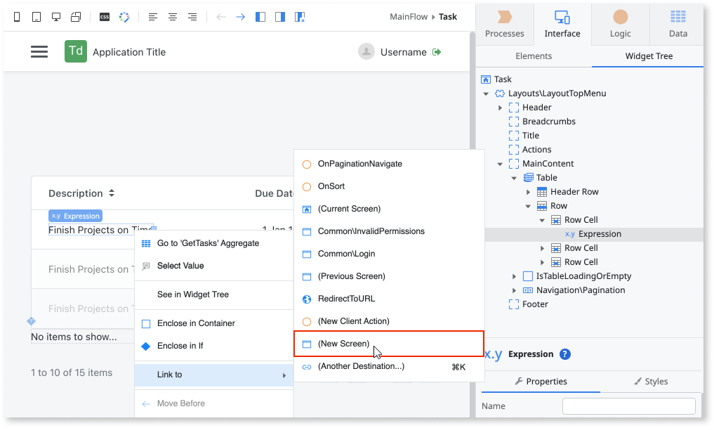 Create Your First Reactive Web App Outsystems 11 Documentation 6802