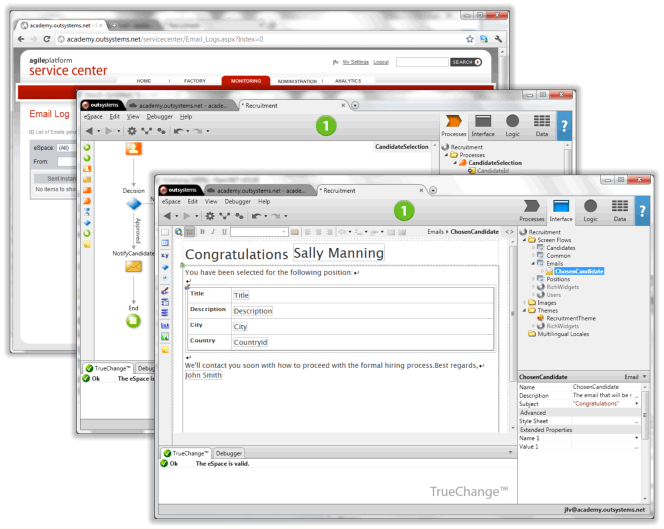 Send an Email From a Web Application - OutSystems 10 Documentation