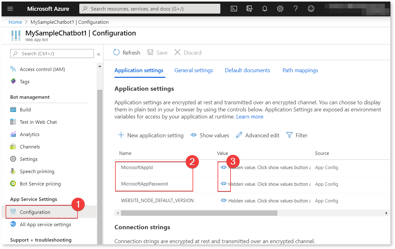 Create the chatbot resources in Azure - OutSystems 11 Documentation