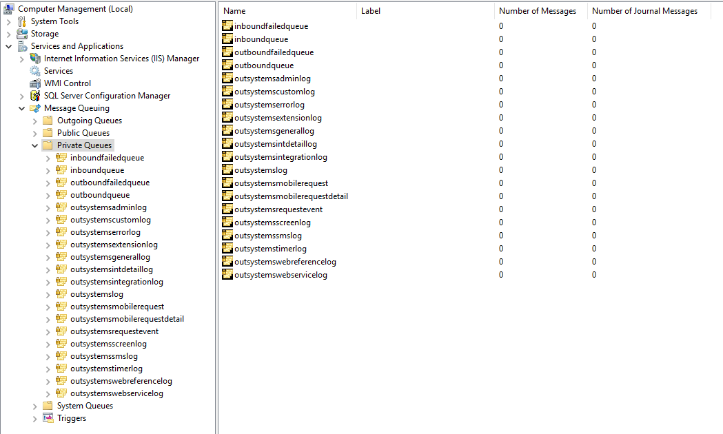Log Service Cleanup - OutSystems 操作ガイド