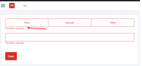 Button Group Validation Message In An Unexpected Location Outsystems Support
