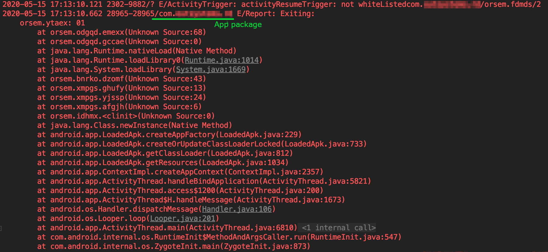 Obfuscation and retracing logs of mobile builds - OutSystems サポート