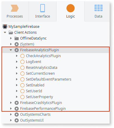 Firebase Plugins - ODC Documentation
