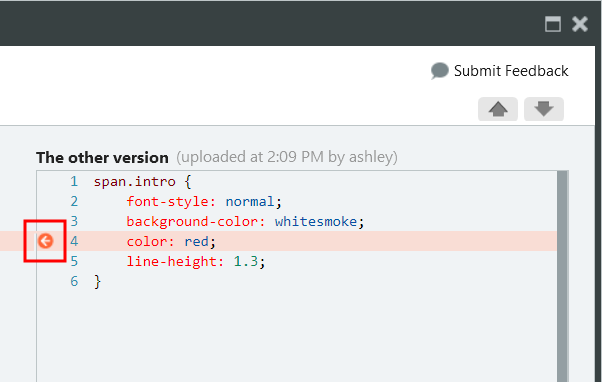 Compare And Merge Example With Conflicts Outsystems 10 Documentation