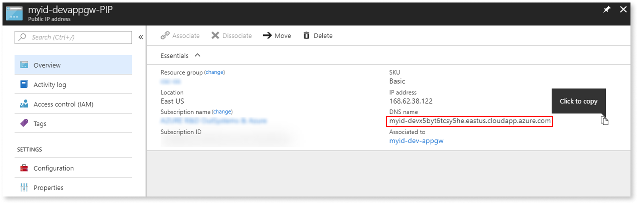 Set up OutSystems on Microsoft Azure - OutSystems 11 Documentation