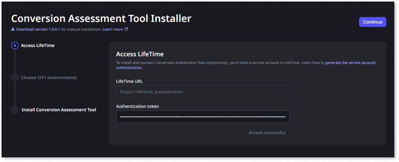 Set up the Conversion Assessment Tool - OutSystems 11 Documentation