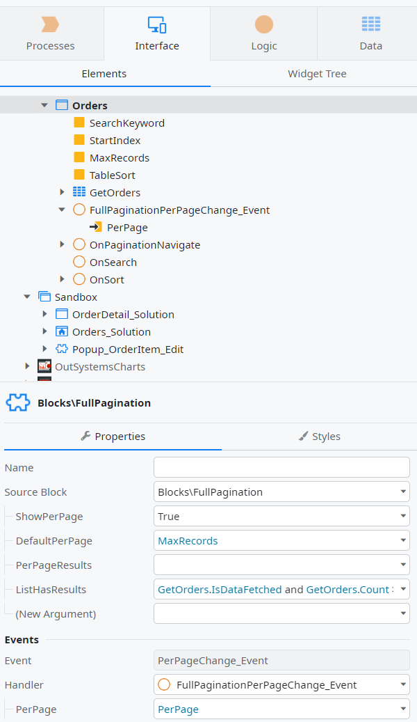 How to customize number of records per page - OutSystems How to Guide