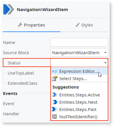 Wizard - OutSystems 11 Documentation