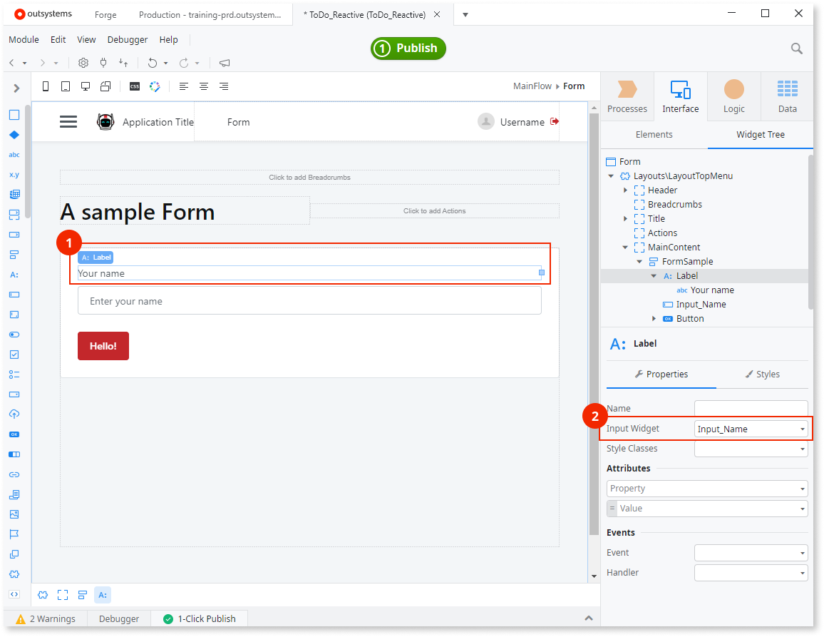 アクセシビリティ - OutSystems 11 ドキュメンテーション