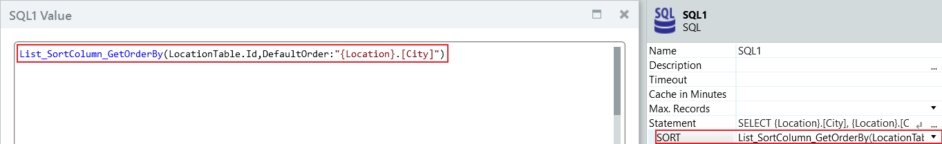 How To Enable Dynamic Sorting In A Table Fed By A Sql Query